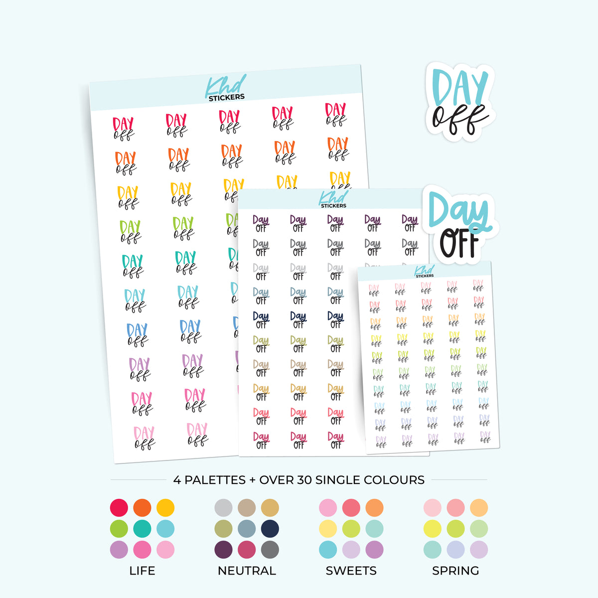 Day Off Stickers – KHDStickers