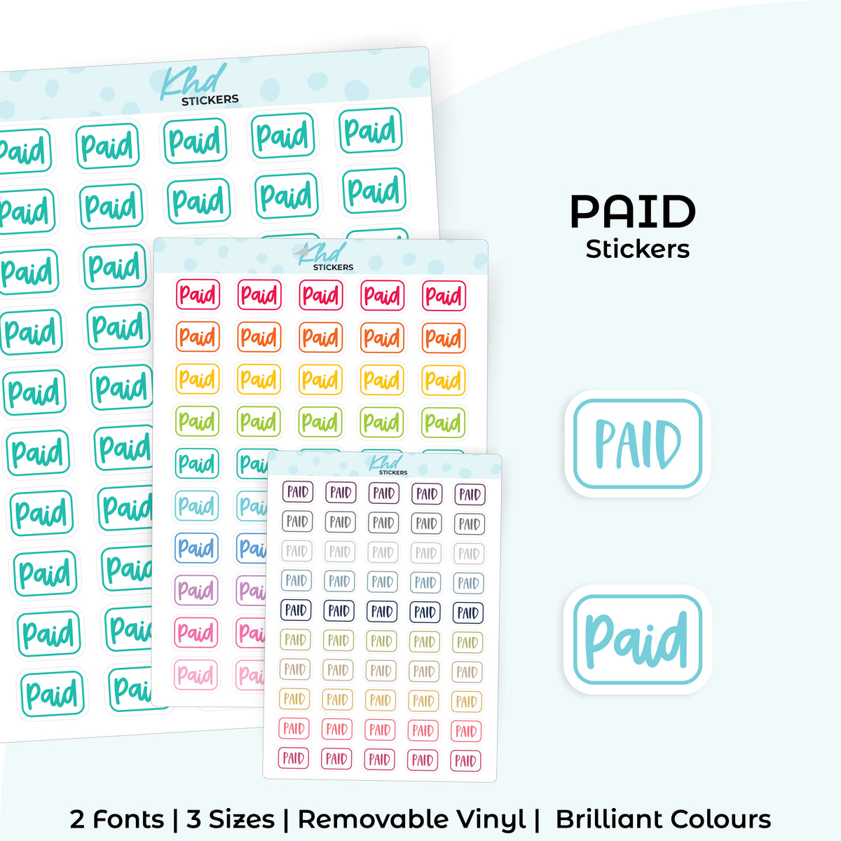 Paid Stickers – KHDStickers