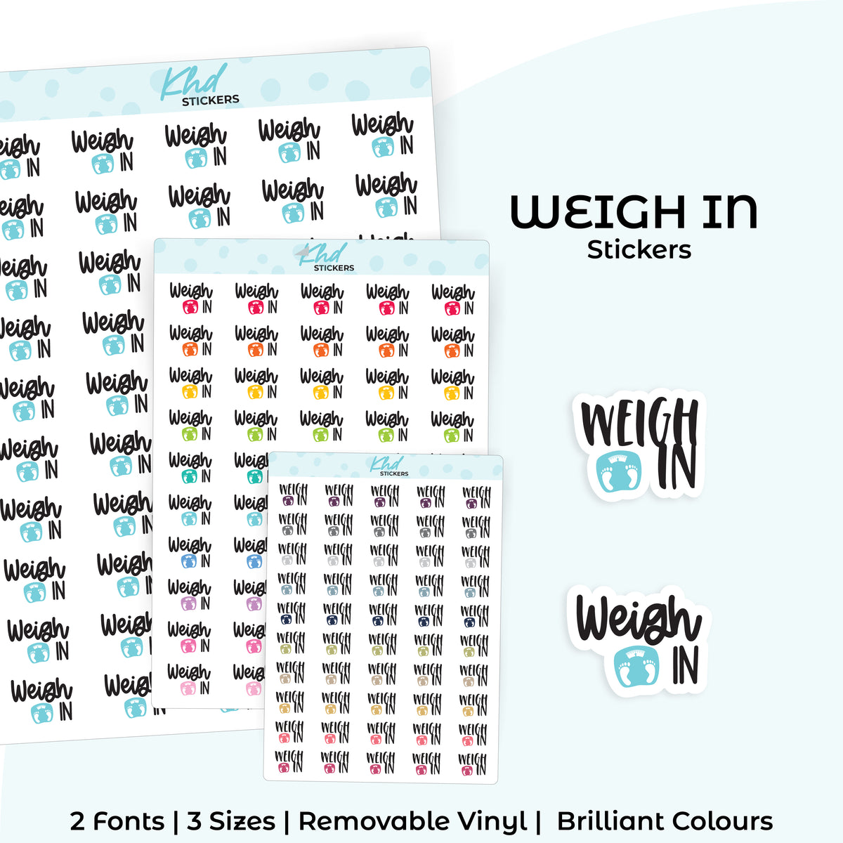 Weigh In Stickers – KHDStickers