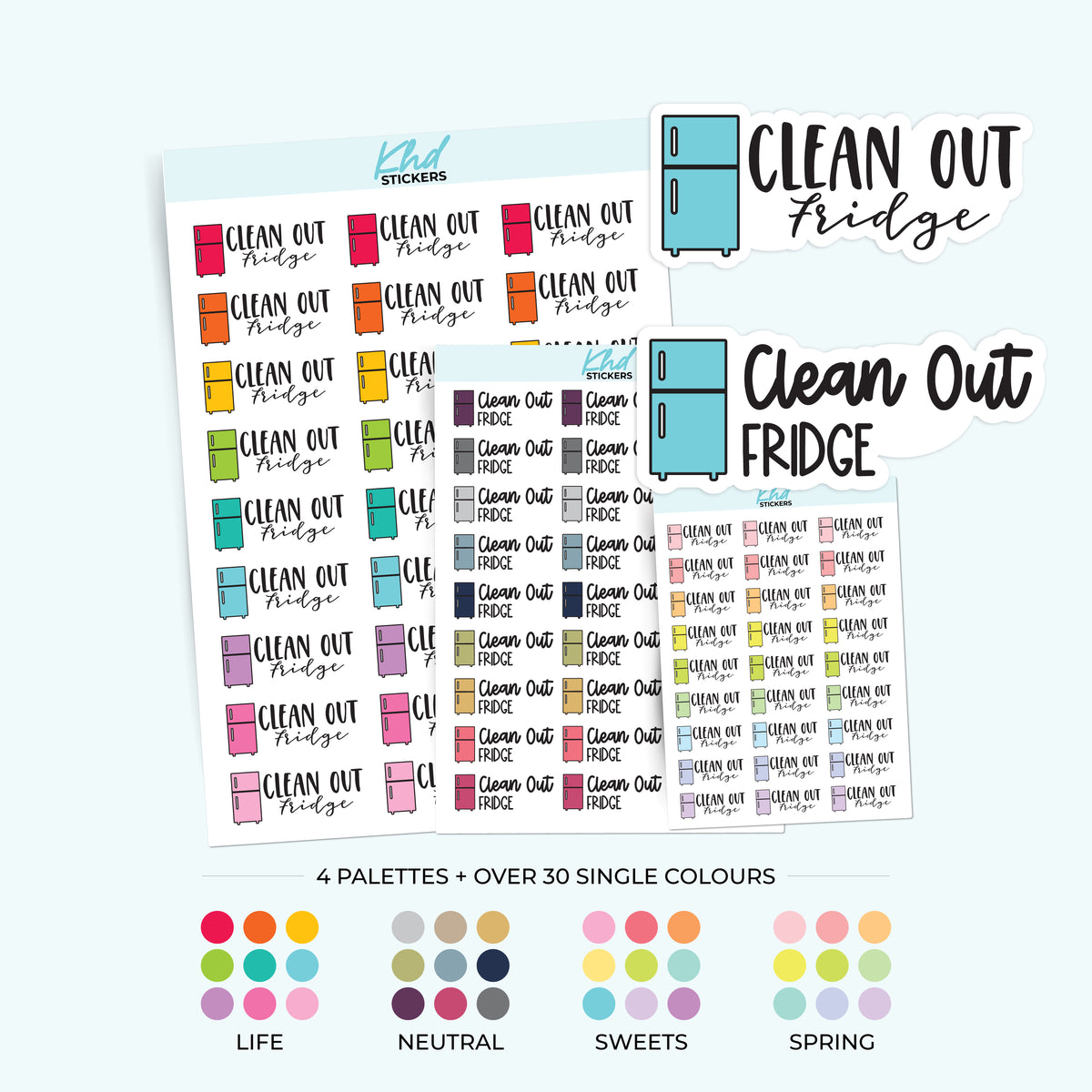 Clean Out Fridge Stickers – KHDStickers
