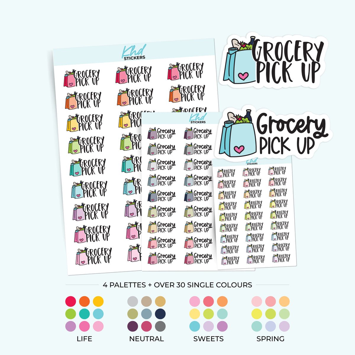 Grocery Pick Up Stickers – KHDStickers