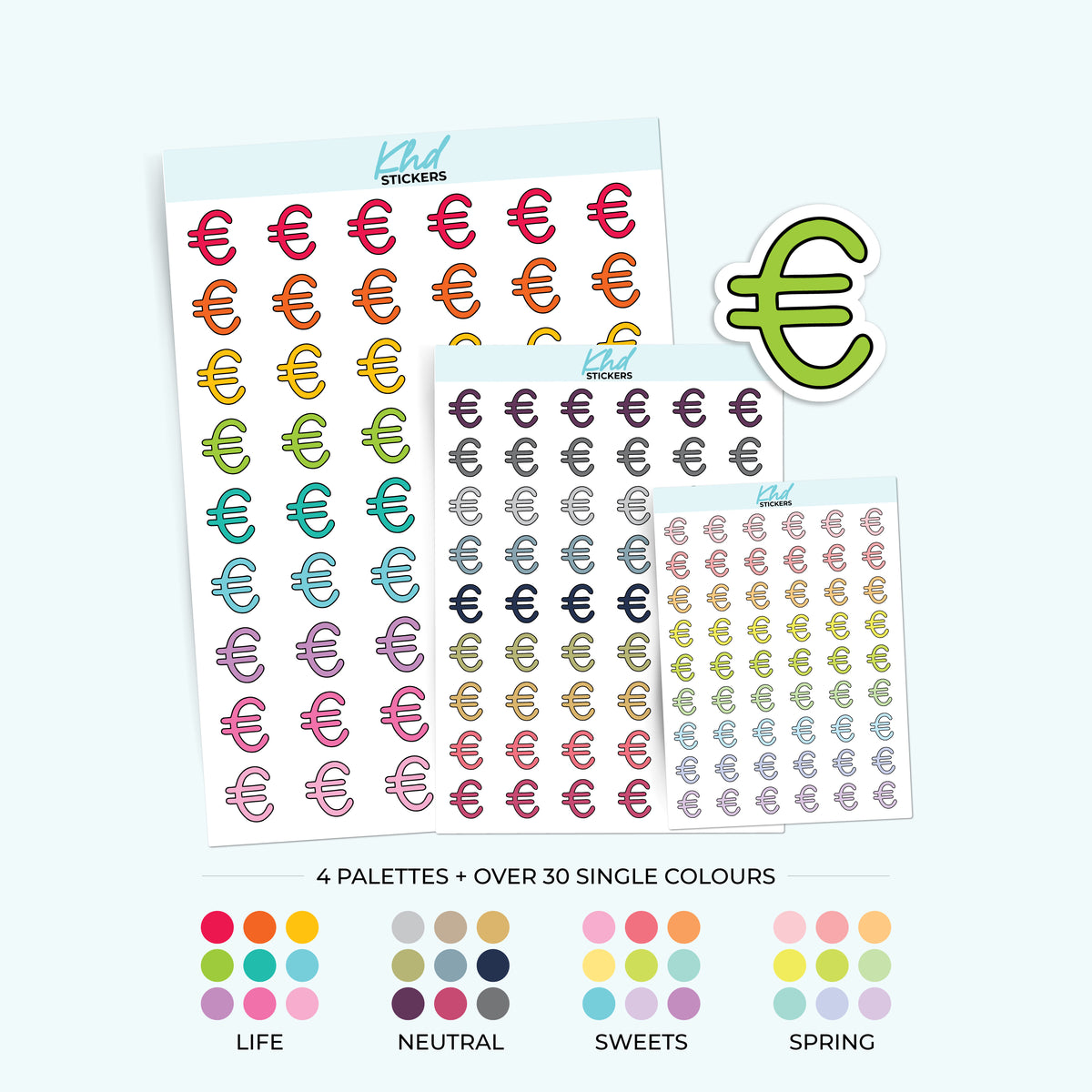 Euro Icon Stickers – KHDStickers