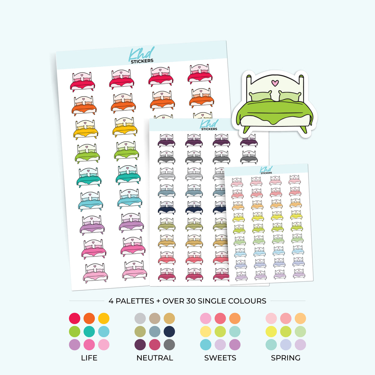 Bed Stickers – KHDStickers